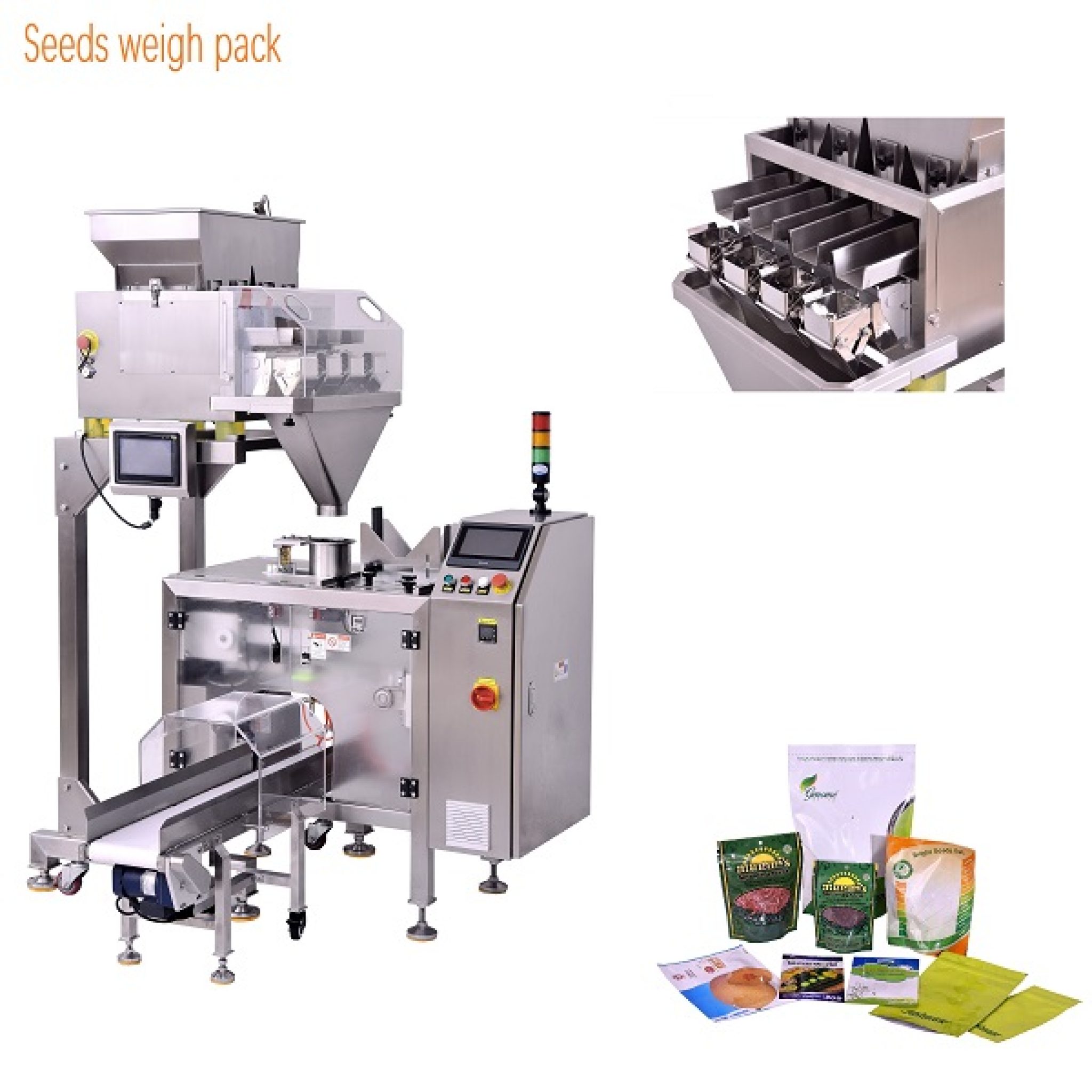 200 Seeds Weigh Pack System - Vegetable Seeds